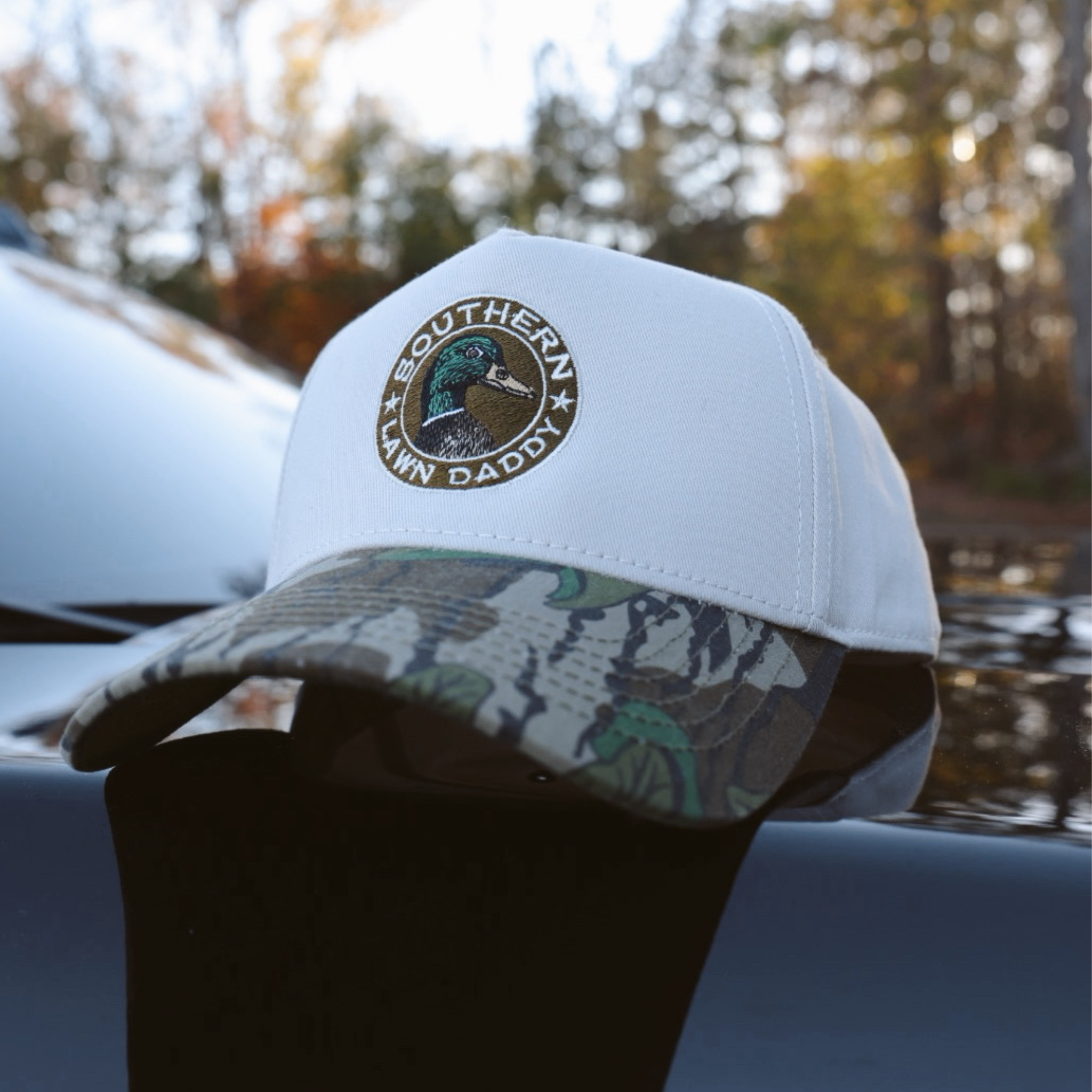 SLD Duck Hat (Marsh Camo) – Southern Lawn Daddy
